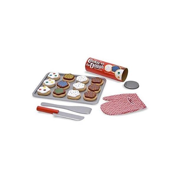 メリッサ&amp;ダグ おもちゃ おままごと ごっこ遊び Melissa &amp; Doug 4074 Melissa &amp; Doug Slice &amp; Bake Cookies Set - Play Food Set Bun...