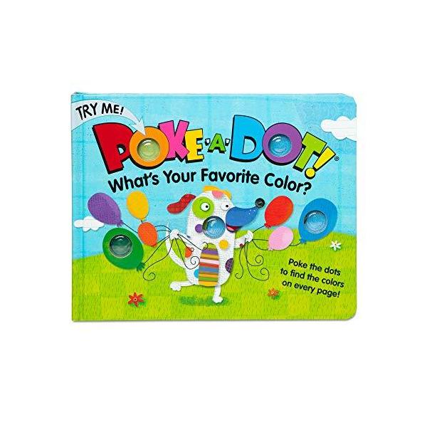 メリッサ&amp;ダグ おもちゃ 知育玩具 Melissa &amp; Doug 31344 Melissa &amp; Doug Poke-a-Dot! What’s Your Favorite Color? Interactive Ch...