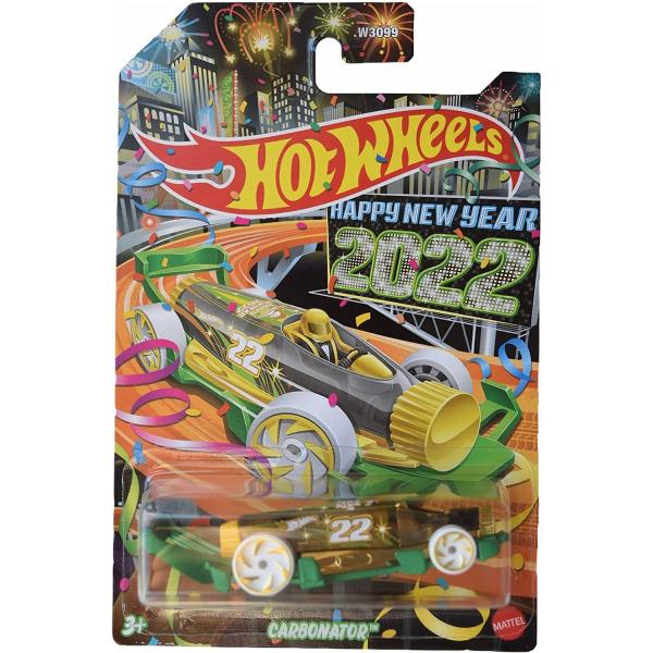 ホットウィール マテル ミニカー ホットウイール W3099 Hot Wheels Carbonator - Happy New Year 2022海外限定品を迅速輸入！5〜15営業日にて発送します。型番：W3099関連：ホットウィール,マ...