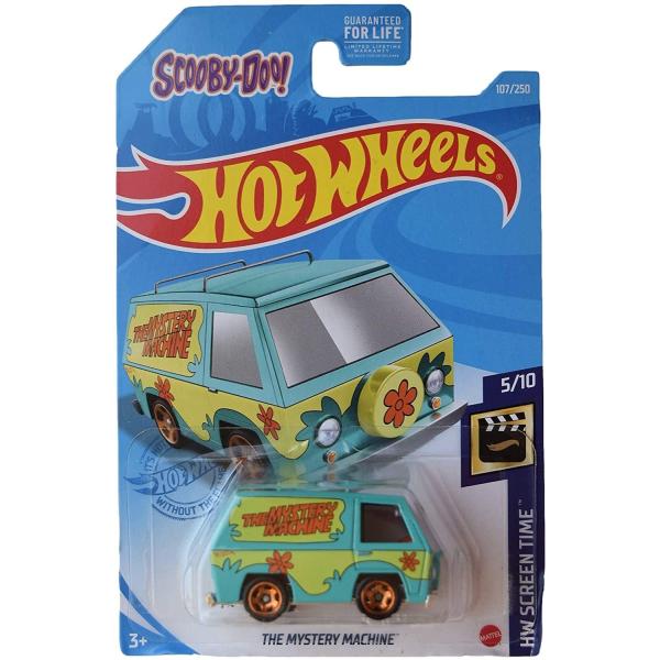 ホットウィール マテル ミニカー ホットウイール C4982 Hot Wheels The Mystery Machine, [Scooby-Doo] 107/250 Screen Time 5/10海外限定品を迅速輸入！5〜15営業日にて...