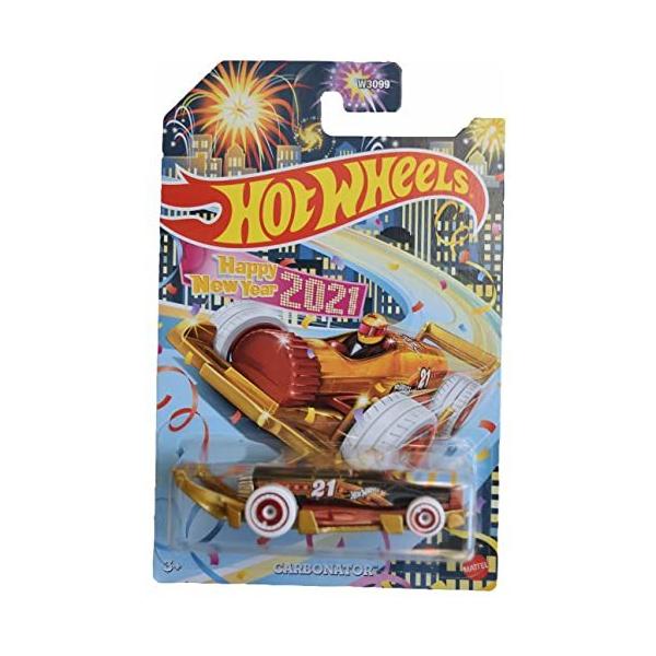 ホットウィール マテル ミニカー ホットウイール W3099 Hot Wheels 1:64 Scale Car - Carbonator - Happy New Year 2021 (W3099)海外限定品を迅速輸入！5〜15営業日にて発...