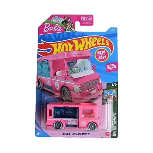 ホットウィール マテル ミニカー ホットウイール 4982 Hot Wheels Barbie Dream Camper - Pink 21/250 Getaways 1/5海外限定品を迅速輸入！5〜15営業日にて発送します。型番：4982...