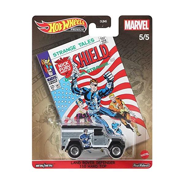 ホットウィール マテル ミニカー ホットウイール GJR27 Hot Wheels Pop Culture Land Rover Defender 11 1:64 Scale Vehicle for Kids Aged 3 Years Ol...