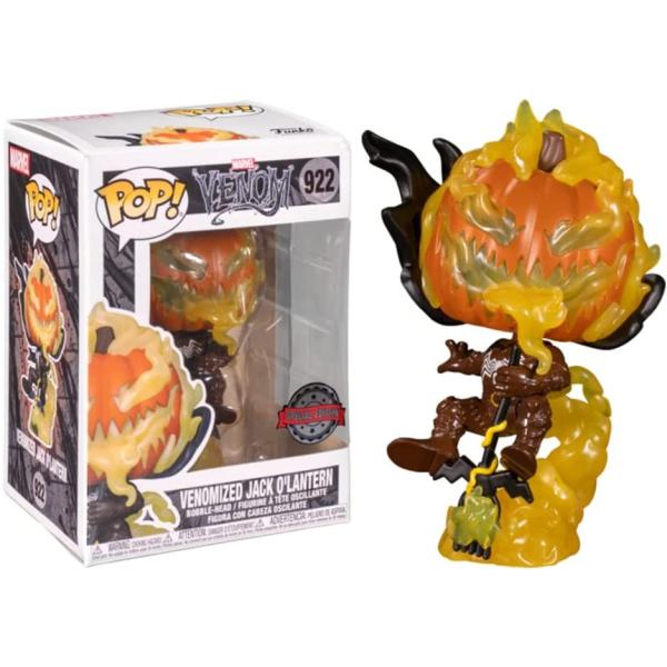 ファンコ FUNKO フィギュア 人形 アメリカ直輸入 ボブルヘッド BOBBLEHEAD ポップカルチャー 58185 Funko Venom POP! Vinyl Figurine Venomized Jack O Lantern 9 ...