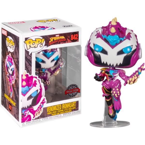 ファンコ FUNKO フィギュア 人形 アメリカ直輸入 ボブルヘッド BOBBLEHEAD ポップカルチャー FUN55644 POP! Spider-Man: Maximum Venom 842 - Venomized Ironheart...