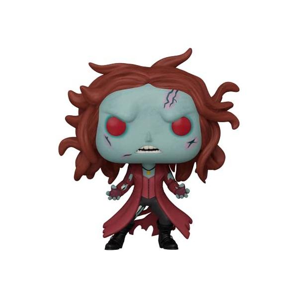 ファンコ FUNKO フィギュア 人形 アメリカ直輸入 ボブルヘッド BOBBLEHEAD ポップカルチャー 57378 Funko Pop Marvel: What If? Zombie Scarlet Witch - Marvel Wh...