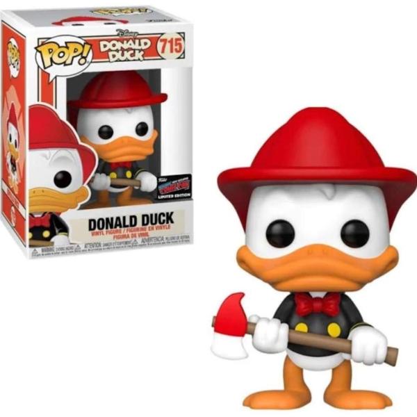 ファンコ FUNKO フィギュア 人形 アメリカ直輸入 ボブルヘッド BOBBLEHEAD ポップカルチャー 43381 Funko POP Donald Duck Donald Duck Anniversary Firefighter E...