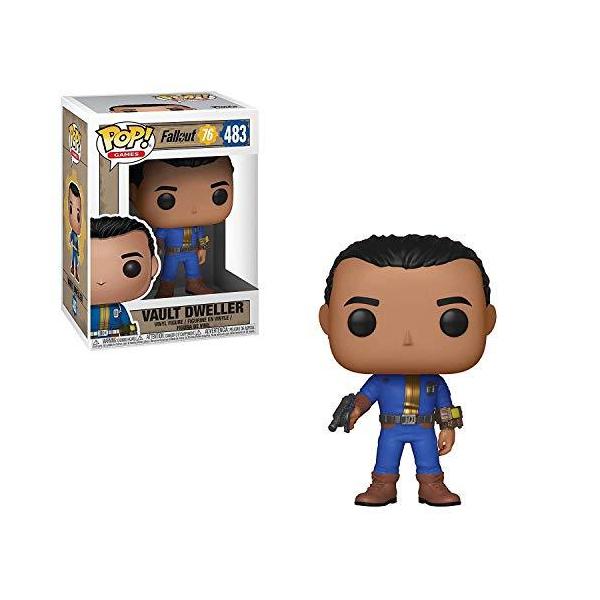 ファンコ FUNKO フィギュア 人形 アメリカ直輸入 ボブルヘッド BOBBLEHEAD ポップカルチャー 39039 Funko Pop Games: Fallout 76 - Vault Dweller (Male)海外限定品を迅速輸...