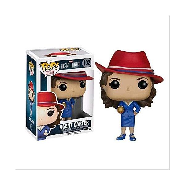 ファンコ FUNKO フィギュア 人形 アメリカ直輸入 ボブルヘッド BOBBLEHEAD ポップカルチャー PDF00005430 Funko POP Marvel Agent Carter W/Gold Orb #102 Exclusi...