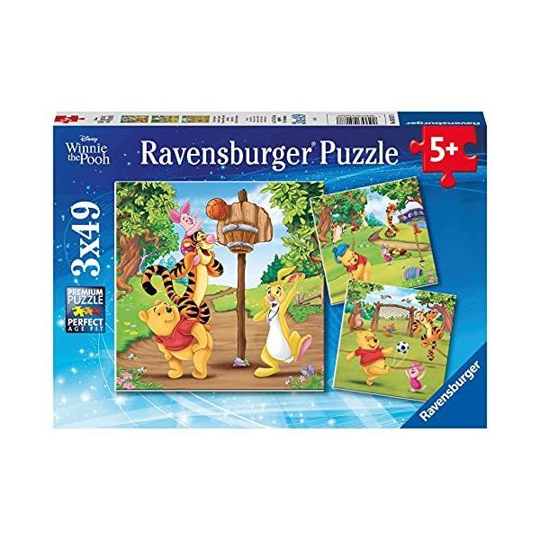 ジグソーパズル 海外製 アメリカ 05187 Ravensburger Sports Day Puzzle Set | 3x49 Piece Jigsaw Puzzles for Kids | Screen-Free Activity | ...