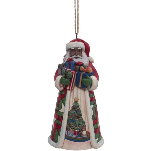 エネスコ Enesco 置物 インテリア 海外モデル アメリカ 輸入物 ジムショア Jim Shore  6009464 Enesco Jim Shore Heartwood Creek Santa with an Arm Full of ...