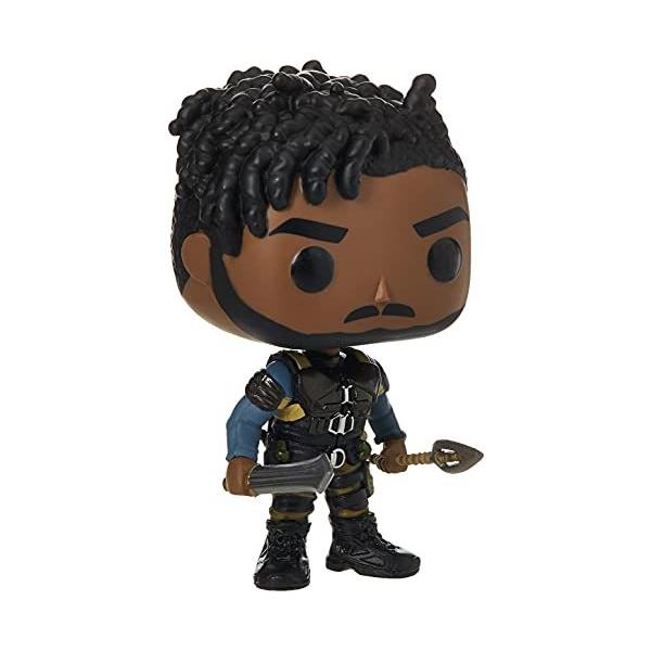 ファンコ FUNKO フィギュア 人形 アメリカ直輸入 ボブルヘッド BOBBLEHEAD ポップカルチャー 23350 Funko Pop! Marvel: Black Panther Movie-Erik Killmonger (Sty...