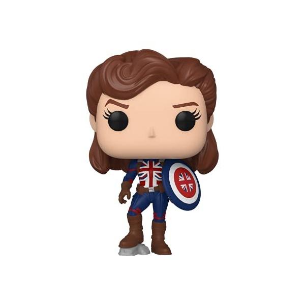 ファンコ FUNKO フィギュア 人形 アメリカ直輸入 ボブルヘッド BOBBLEHEAD ポップカルチャー 55811 Funko Pop! Marvel: What If? - Captain Carter海外限定品を迅速輸入！5〜15...