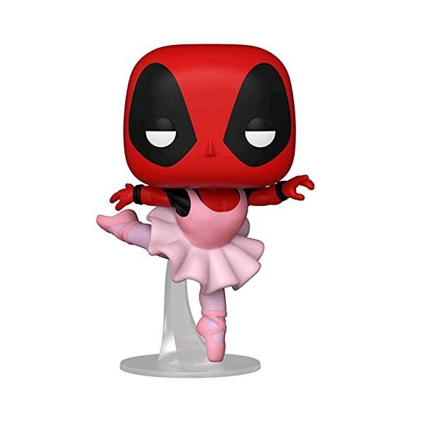 ファンコ FUNKO フィギュア 人形 アメリカ直輸入 ボブルヘッド BOBBLEHEAD ポップカルチャー 14423573 Funko Marvel Deadpool 30th Anniversary Pop! Ballerina De...