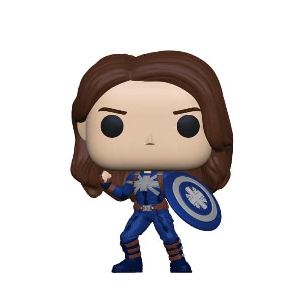ファンコ FUNKO フィギュア 人形 アメリカ直輸入 ボブルヘッド BOBBLEHEAD ポップカルチャー 58653 Funko POP Marvel: What If? - Captain Carter, Stealth Suit, ...