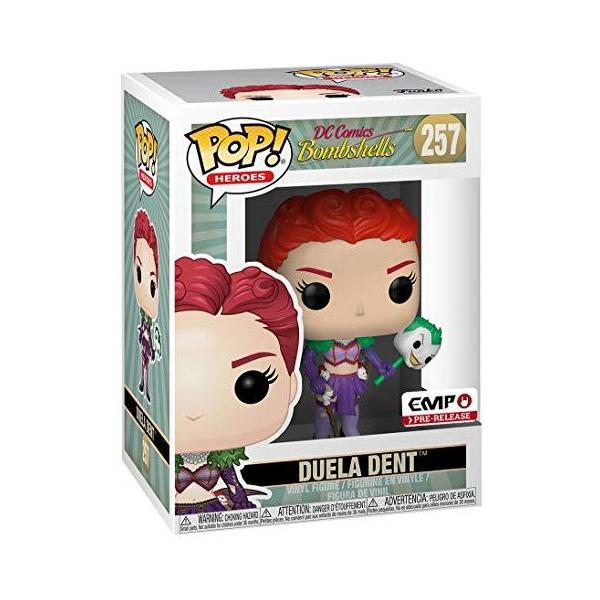 ファンコ FUNKO フィギュア 人形 アメリカ直輸入 ボブルヘッド BOBBLEHEAD ポップカルチャー FU34073 Funko Pop! DC Comics Bombshells Duela Dent Exclusive Viny...