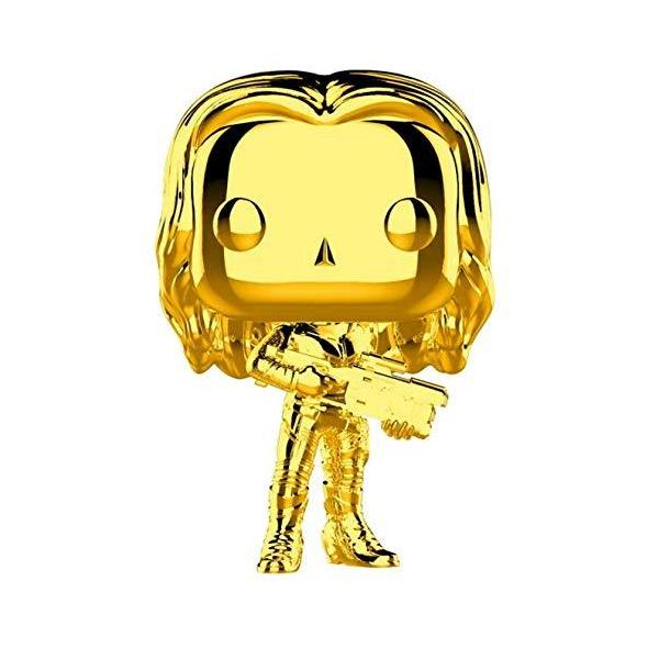 ファンコ FUNKO フィギュア 人形 アメリカ直輸入 ボブルヘッド BOBBLEHEAD ポップカルチャー 33519 Funko Pop Marvel: Marvel Studios 10 - Gamora (Gold Chrome) ...