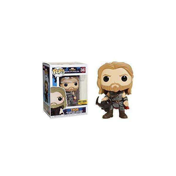 ファンコ FUNKO フィギュア 人形 アメリカ直輸入 ボブルヘッド BOBBLEHEAD ポップカルチャー SG_B0759L52CZ_US Funko POP! Marvel Thor Ragnarok Thor #246 (holdi...