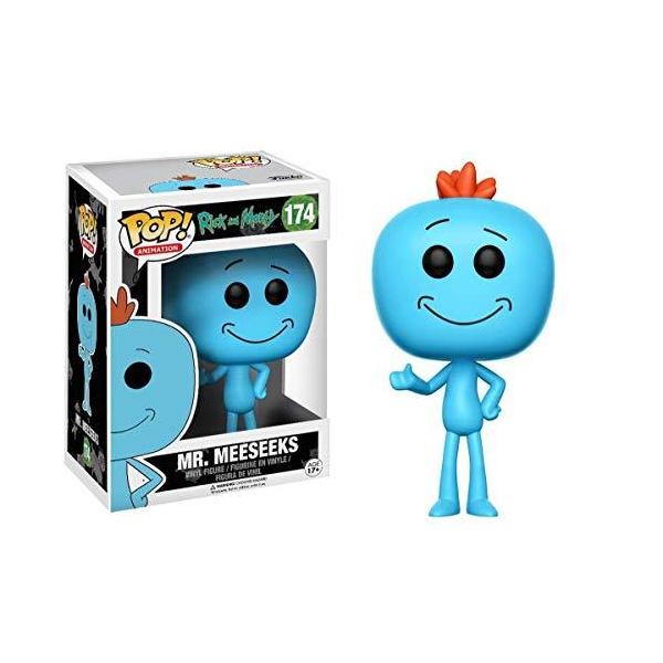 ファンコ FUNKO フィギュア 人形 アメリカ直輸入 ボブルヘッド BOBBLEHEAD ポップカルチャー 12441 Funko POP Animation Rick and Morty Mr. Meeseeks (Styles May...