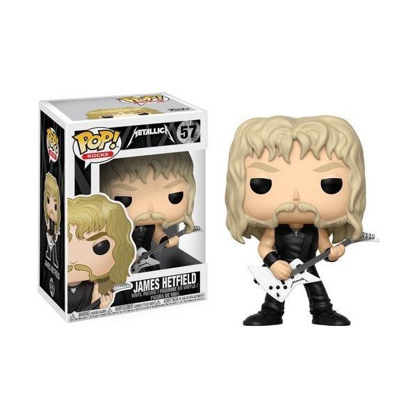 ファンコ FUNKO フィギュア 人形 アメリカ直輸入 ボブルヘッド BOBBLEHEAD ポップカルチャー 13806 Funko Pop! Rocks: Metallica - James Hetfield Collectible Fi...