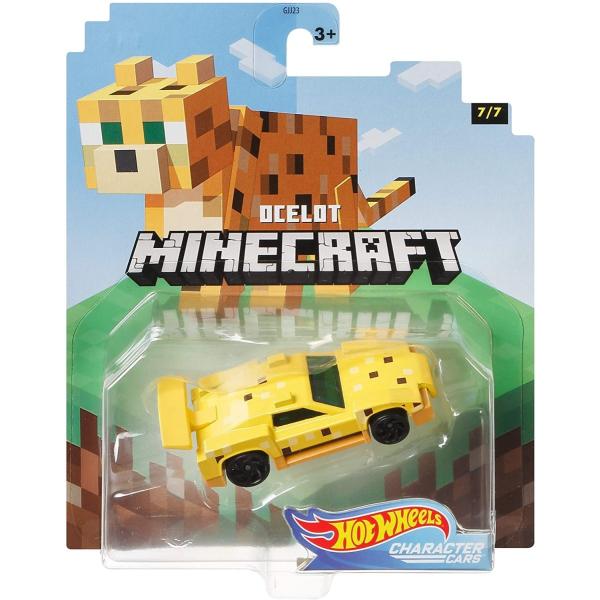 ホットウィール Hot Wheels キャラクターカー マインクラフト MINECRAFT オセロット ヤマネコ 7/7 ビークル ミニカーホットウィール マテル ミニカー ホットウイール GJJ23OCE Hot Wheels 2020 ...