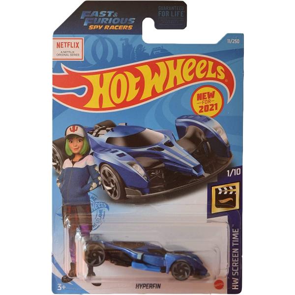 ホットウィール マテル ミニカー ホットウイール Hyperfin Hot Wheels Hyperfin, Screen Time 1/10 [Fast &amp; Furious Spy Racers]海外限定品を迅速輸入！5〜15営業...