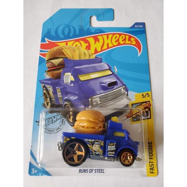ホットウィール マテル ミニカー ホットウイール  Hot Wheels 2020 Treasure Hunt Fast Foodie Buns of Steel, 84/250海外限定品を迅速輸入！5〜15営業日にて発送します。型番：海外...