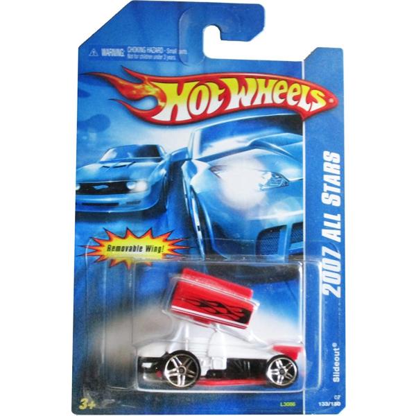 ホットウィール マテル ミニカー ホットウイール  Hot Wheels Slideout 2007 All Stars White with Red Wing海外限定品を迅速輸入！5〜15営業日にて発送します。型番：関連：ホットウィール,...