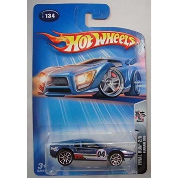 ホットウィール Hot Wheels フェラーリ 308 ファイナルラン2/5 #134 ブルー Ferrari ビークル ミニカーホットウィール マテル ミニカー ホットウイール B3855 Hot Wheels Final Run Bl...