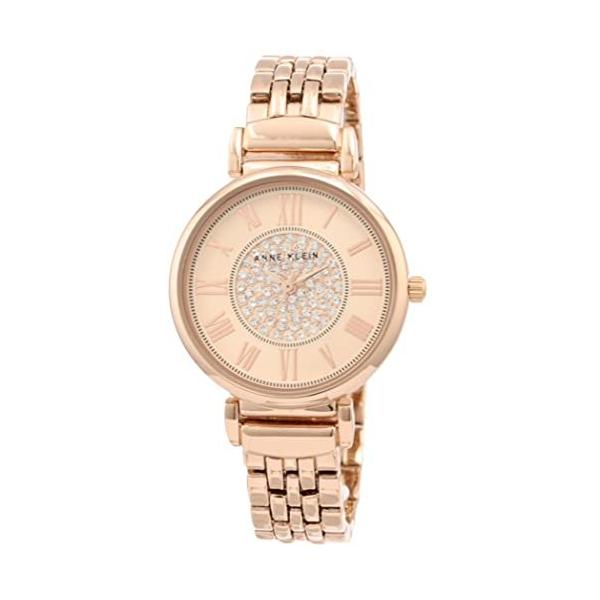 腕時計 アンクライン レディース  AK/3872RGRG Anne Klein Women's Premium Crystal Accented Bracelet Watch海外限定品を迅速輸入！5〜15営業日にて発送します。型番：AK/...