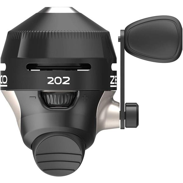 リール ゼブコ アメリカン 釣り道具 フィッシング 202MBK Zebco 202 Spincast Fishing Reel, Size 30 Reel, Right-Hand Retrieve, Durable All-Metal G...