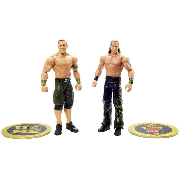 WWE フィギュア アメリカ直輸入 人形 プロレス 大人気  GVJ26 WWE Mattel ?MATTEL John Cena and Shawn Michaels Championship Showdown 2 Pack 6 in A...