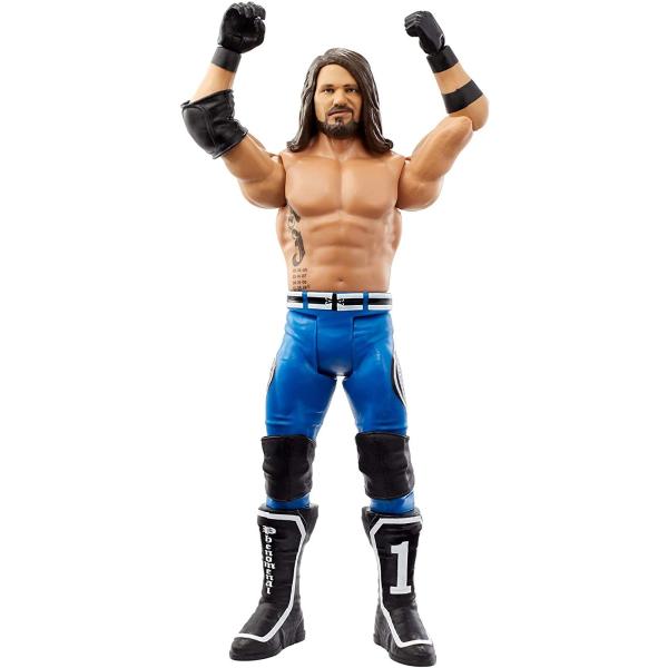 WWE フィギュア アメリカ直輸入 人形 プロレス 大人気  GCB84 WWE AJ Styles Action Figure in 6-inch Scale with Articulation &amp; Ring Gear, Seri...
