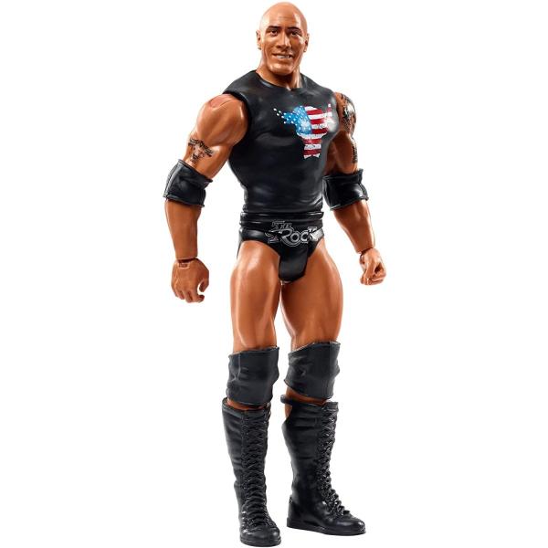 WWE フィギュア アメリカ直輸入 人形 プロレス 大人気  GLC47 WWE The Rock Top Picks 6-inch Action Figures with Articulation &amp; Life-Like Deta...