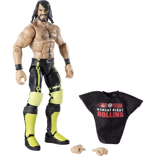 WWE フィギュア アメリカ直輸入 人形 プロレス 大人気  GFT75 WWE MATTEL Seth Rollins Top Picks Elite Collection 6-inch Action Figure with Access...