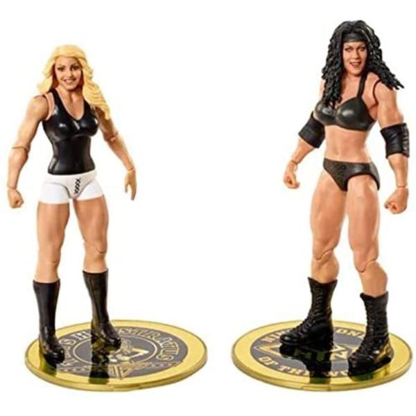 WWE フィギュア アメリカ直輸入 人形 プロレス 大人気  GVJ25 WWE MATTEL ? Chyna vs Trish Stratus McIntyre Championship Showdown 2 Pack 6 in Acti...