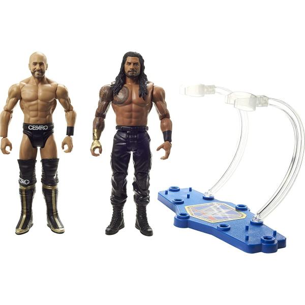 WWE フィギュア アメリカ直輸入 人形 プロレス 大人気  HDM07 WWE Roman Reigns vs Cesaro Championship Showdown 2-Pack 6-inch Action Figures Monda...