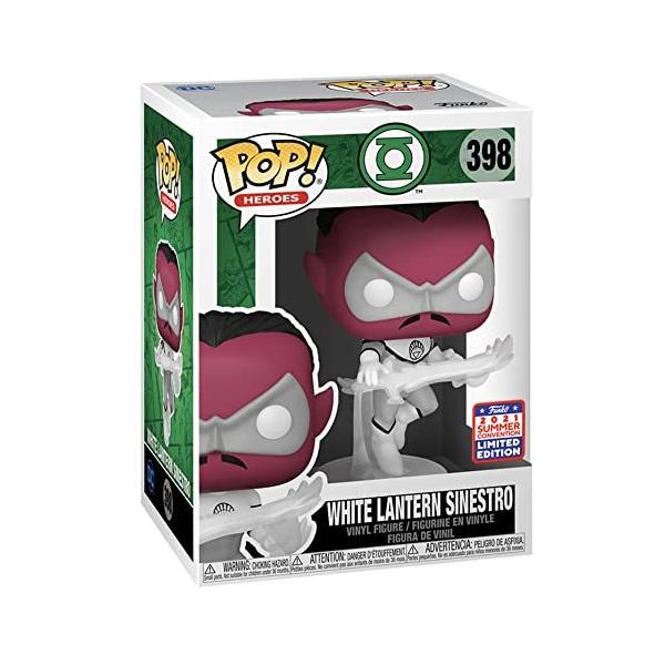 ファンコ FUNKO フィギュア 人形 アメリカ直輸入 ボブルヘッド BOBBLEHEAD ポップカルチャー FUN56966 POP DC SDCC 2021 - White Lantern Sinestro Viynl Figur 39...