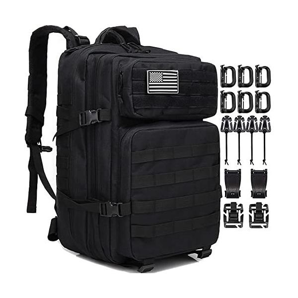 ミリタリーバックパック タクティカルバックパック サバイバルゲーム サバゲー アメリカ Tactical Backpack 01 Createy Military Tactical Backpack, Large Army 3 Day As...