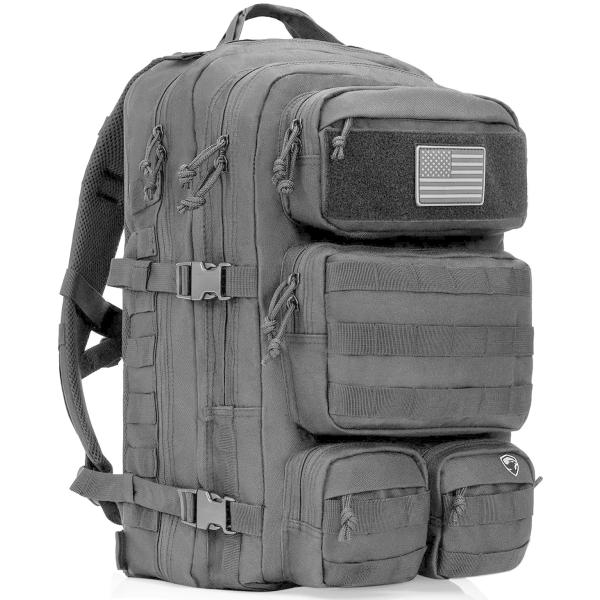 ミリタリーバックパック タクティカルバックパック サバイバルゲーム サバゲー アメリカ  Falko Tactical Backpack for Men and Women, 50L Backpack 2.4x Stronger, Larg...