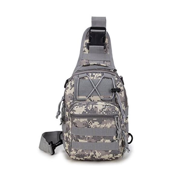 ミリタリーバックパック タクティカルバックパック サバイバルゲーム サバゲー アメリカ RLCBM12U-ACU Camouflage Rullar Small Hiking Daypack Sling Chest Bag Multifun...