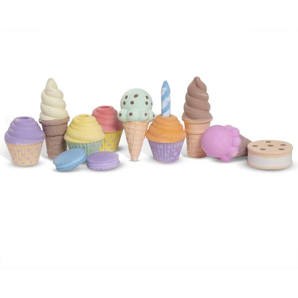 メリッサ&amp;ダグ おもちゃ おままごと ごっこ遊び Melissa &amp; Doug 30627 Melissa &amp; Doug Ice Cream &amp; Cake Chalk Set Arts And Crafts ...