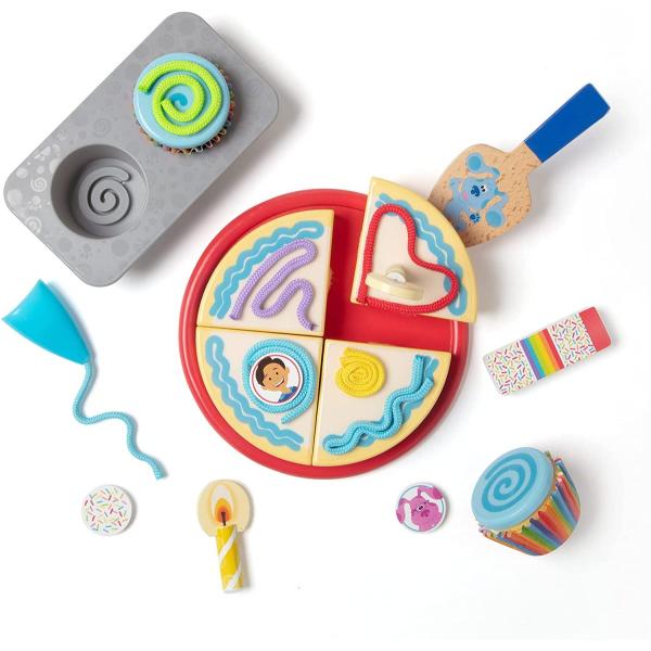 メリッサ&amp;ダグ おもちゃ おままごと ごっこ遊び Melissa &amp; Doug 33018 Melissa &amp; Doug Blue's Clues &amp; You! Wooden Birthday Party P...