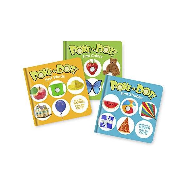 メリッサ&amp;ダグ おもちゃ 知育玩具 Melissa &amp; Doug 97208 Melissa &amp; Doug Poke-a-Dot! 3Pk First Words, Shapes &amp; Colors, Inte...