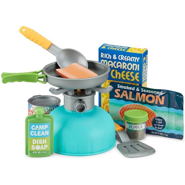 メリッサ&amp;ダグ おもちゃ おままごと ごっこ遊び Melissa &amp; Doug 30802 Melissa &amp; Doug Let’s Explore Outdoor Cooking Play Set ? 27 Pie...