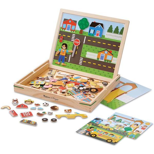 メリッサ&amp;ダグ おもちゃ 知育玩具 Melissa &amp; Doug 9918 Melissa &amp; Doug Wooden Magnetic Matching Picture Game with 119 Magnets ...
