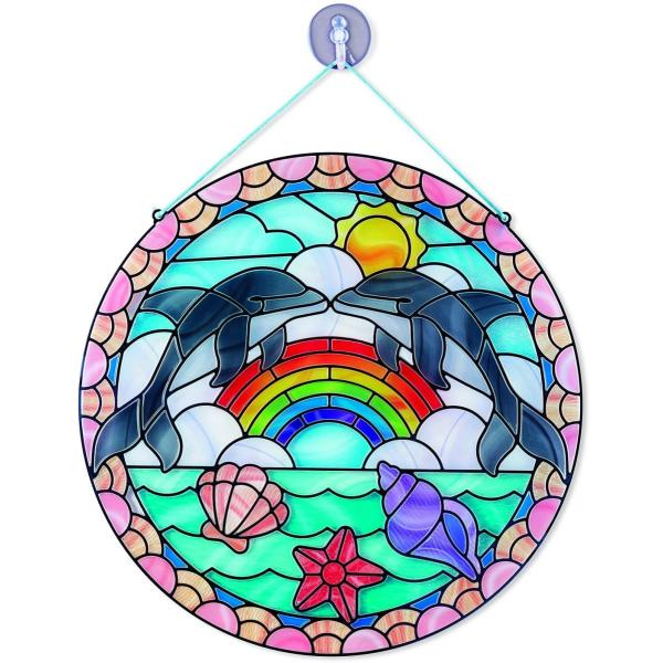 メリッサ&amp;ダグ おもちゃ 知育玩具 Melissa &amp; Doug 19291 Stained Glass Made Easy: Dolphins海外限定品を迅速輸入！5〜15営業日にて発送します。商品名（自動翻訳）：Meli...