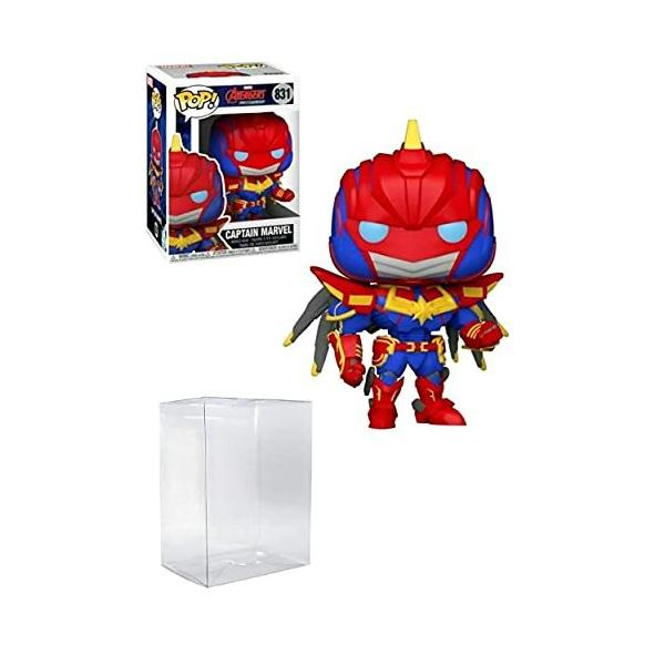 ファンコ FUNKO フィギュア 人形 アメリカ直輸入 ボブルヘッド BOBBLEHEAD ポップカルチャー  Captain Marvel Pop #831 Marvel Mech Strike: Vinyl Figure (Includ...