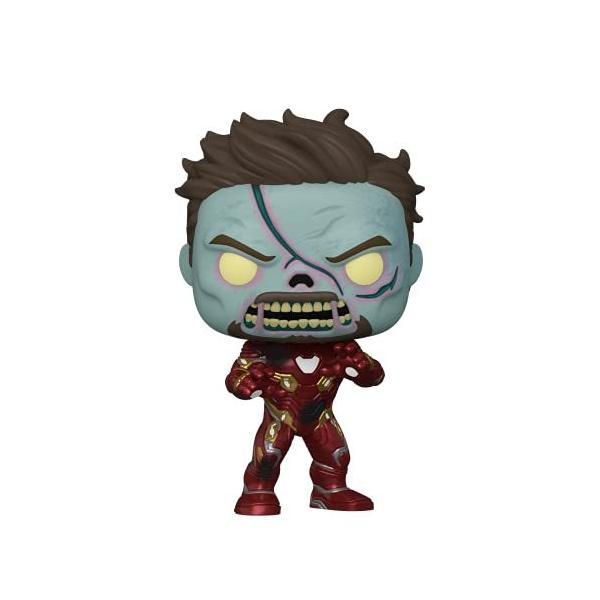ファンコ FUNKO フィギュア 人形 アメリカ直輸入 ボブルヘッド BOBBLEHEAD ポップカルチャー 58178 Funko POP Marvel: What If? - Zombie Iron Man, Amazon Exclus...