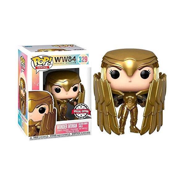 ファンコ FUNKO フィギュア 人形 アメリカ直輸入 ボブルヘッド BOBBLEHEAD ポップカルチャー FUN46659 Figura Pop DC Comics Wonder Woman 84 - Wonder Woman Gold...